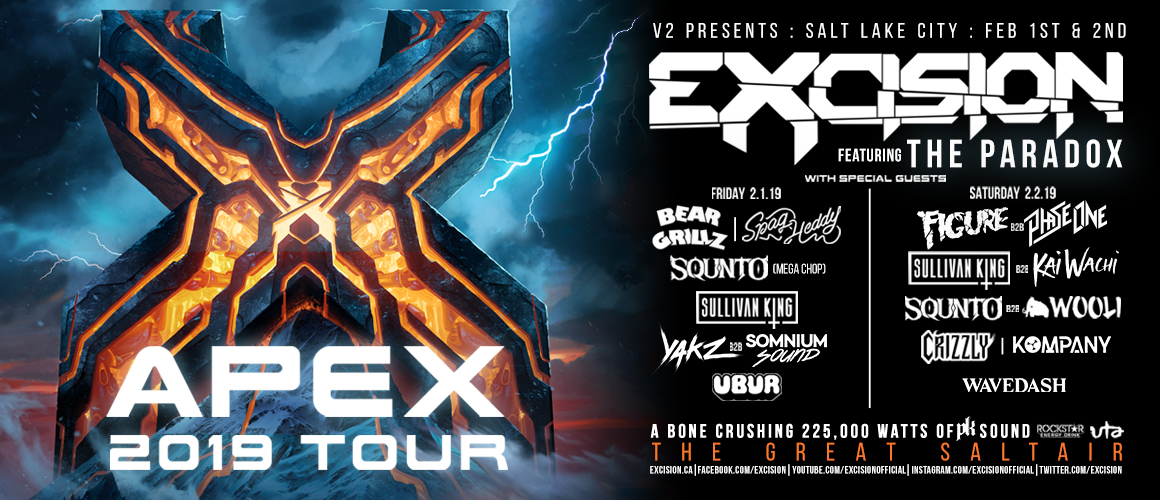 Excision Apex 2019 Tour | V2 Presents