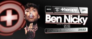 Therapy Thursdays: Ben Nicky – V2 Entertainment