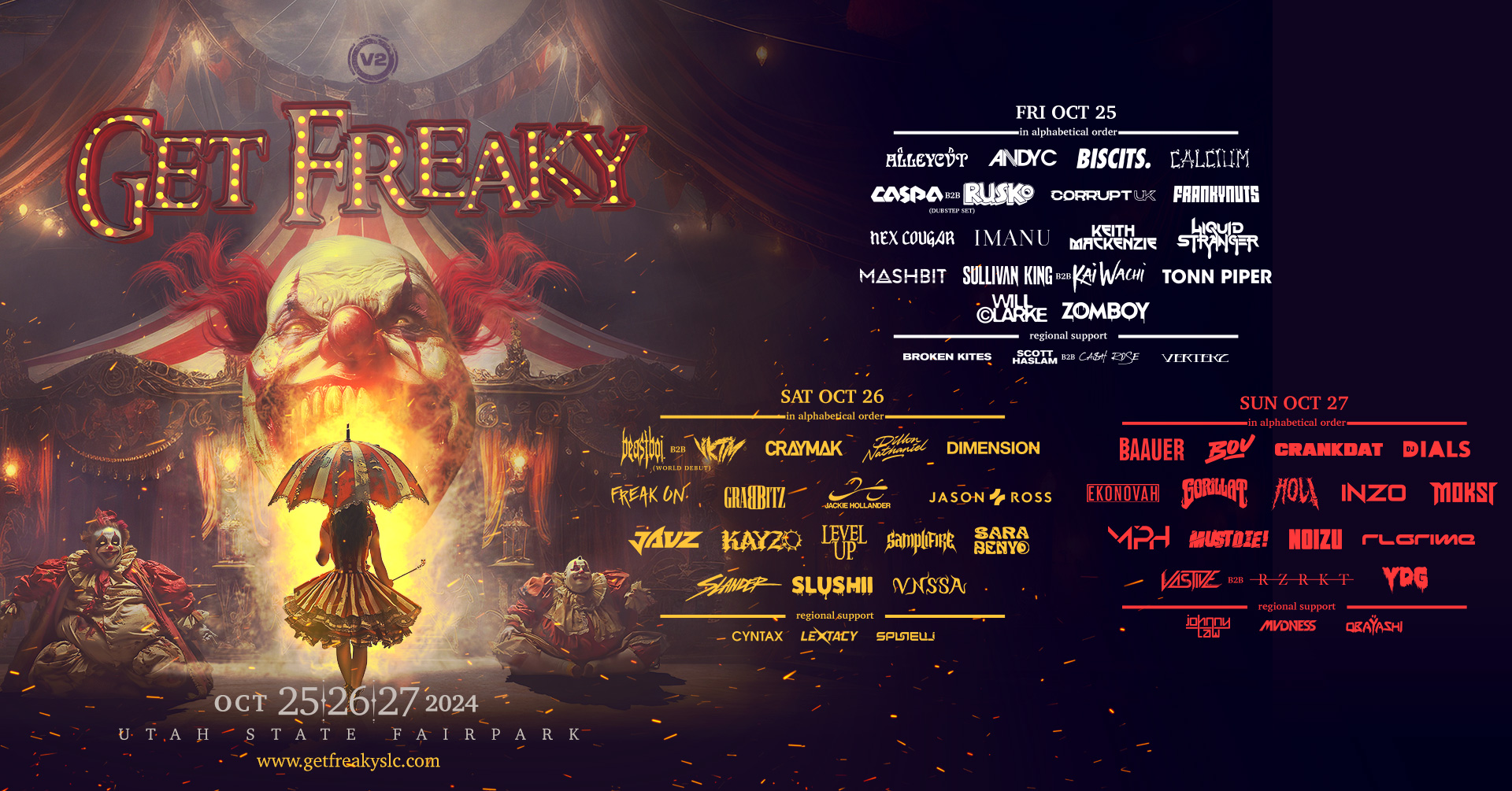 Get Freaky Festival 2024 | V2 Presents