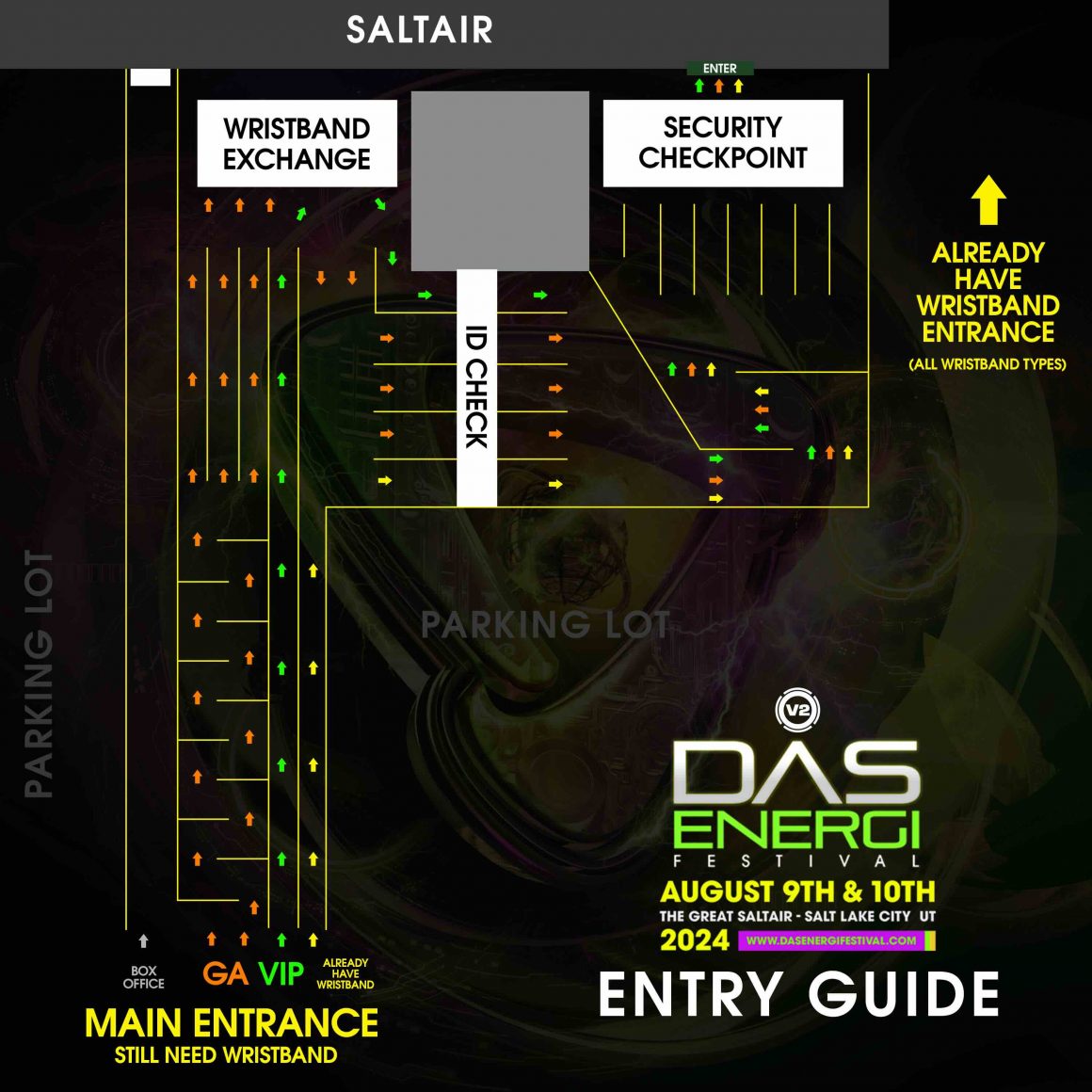 Das Energi Festival Event Guide | V2 Presents